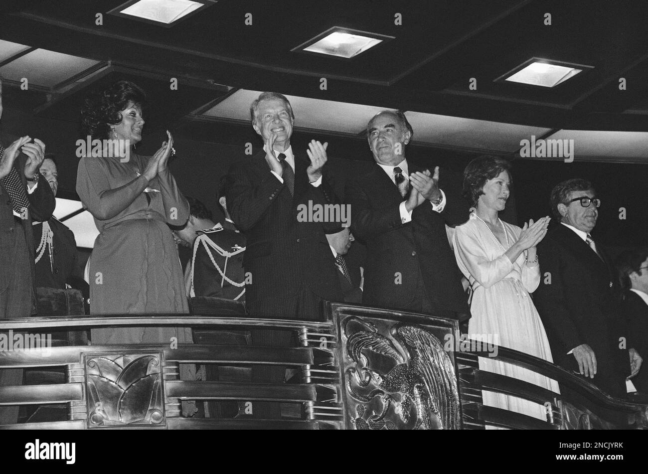 President Jimmy Carter and Wife Rosalynn Carter President and Mrs.Jose ...