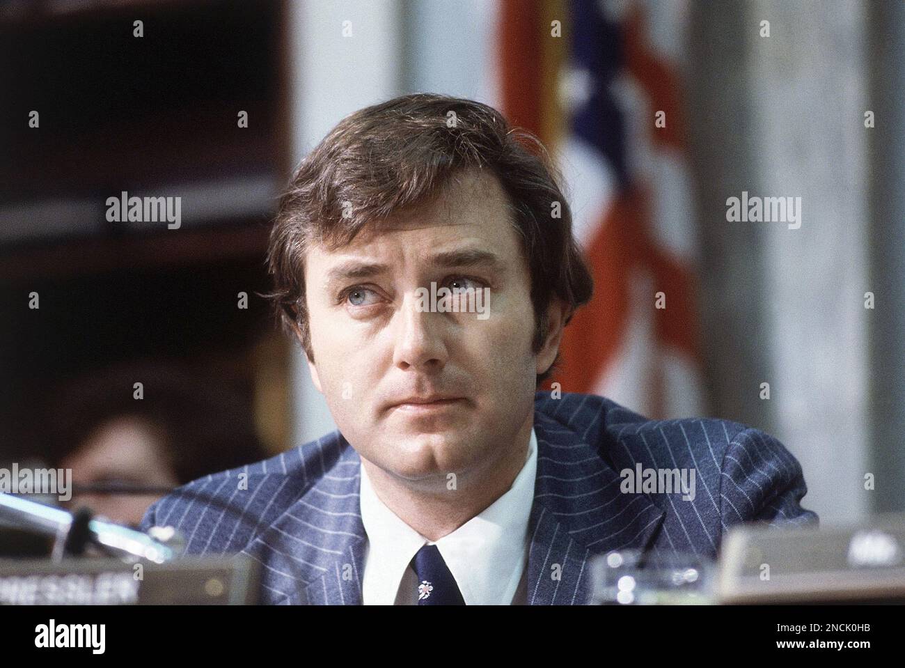 U.S. Senator Larry Pressler, (R-S.D.) in 1979. (AP Photo Stock Photo ...