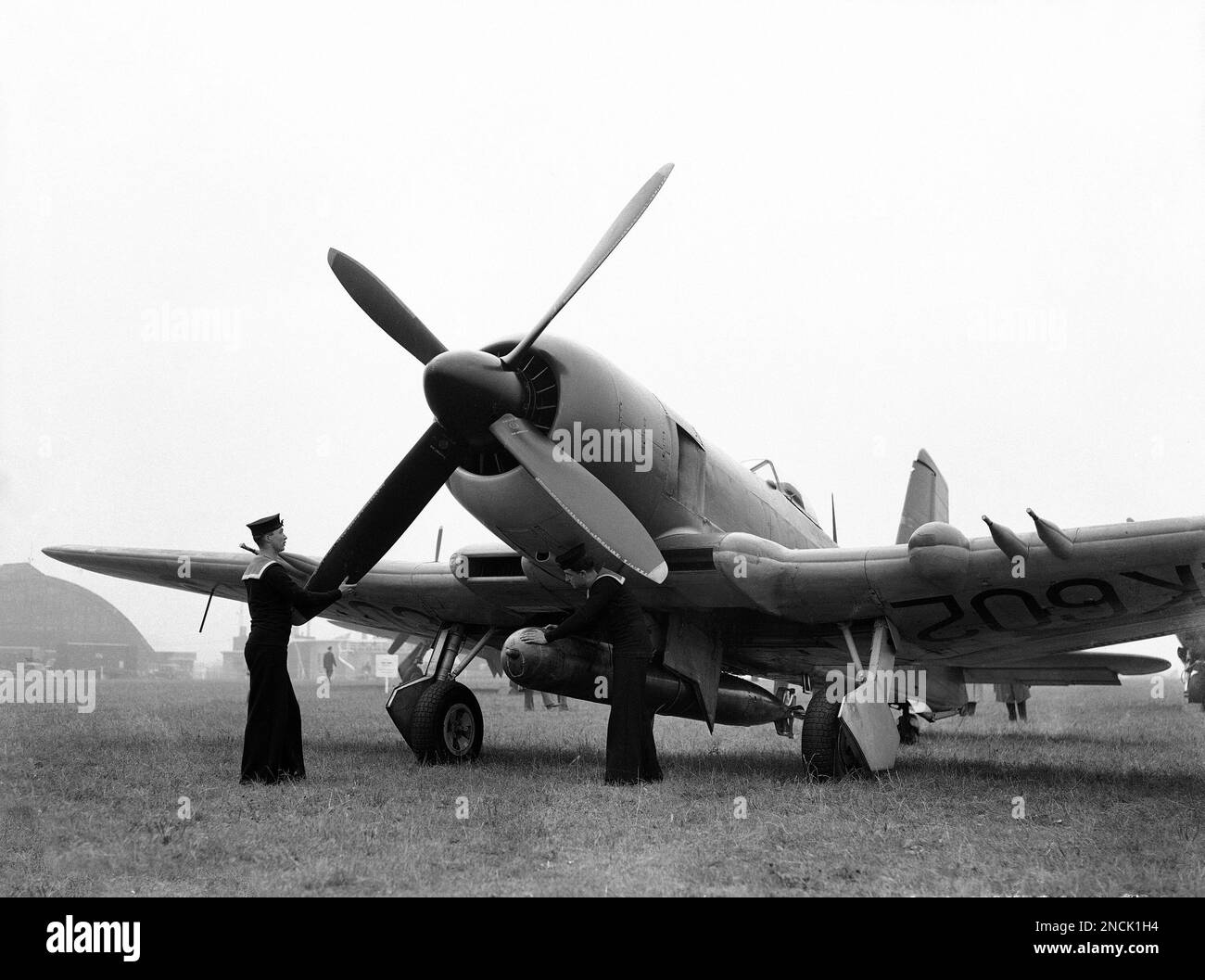 The Blackburn Firebrand Mark IV is an all metal, low wing Torpedo ...