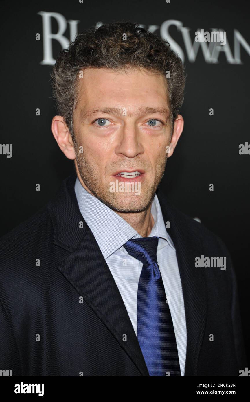 Actor Vincent Cassel attends the premiere of 'Black Swan' at the ...
