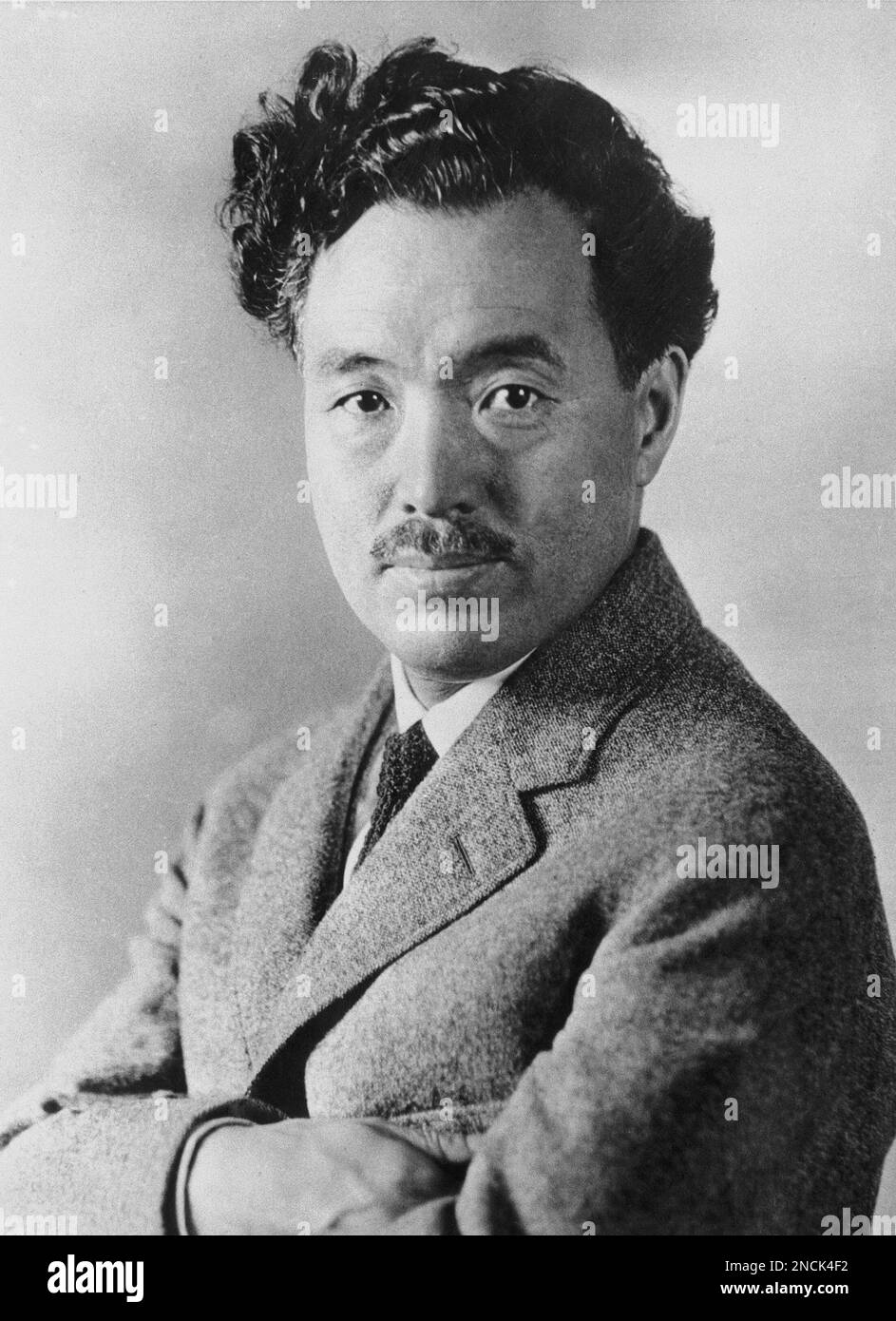 An undated head shot of Dr. Hideyo Noguchi, a prominent American-based ...