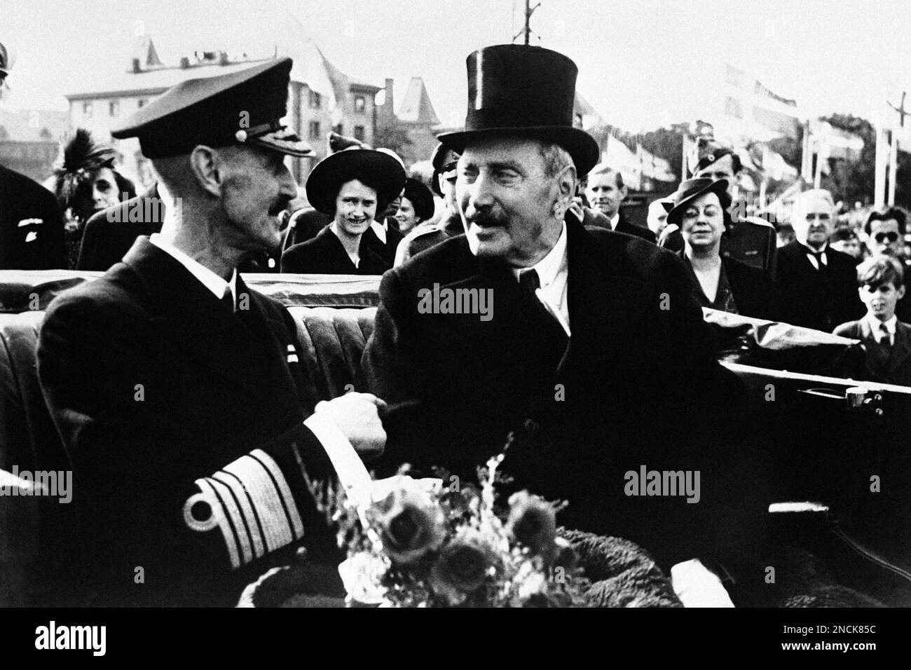 King Christian X of Denmark celebrated his 75th Birthday, his first ...