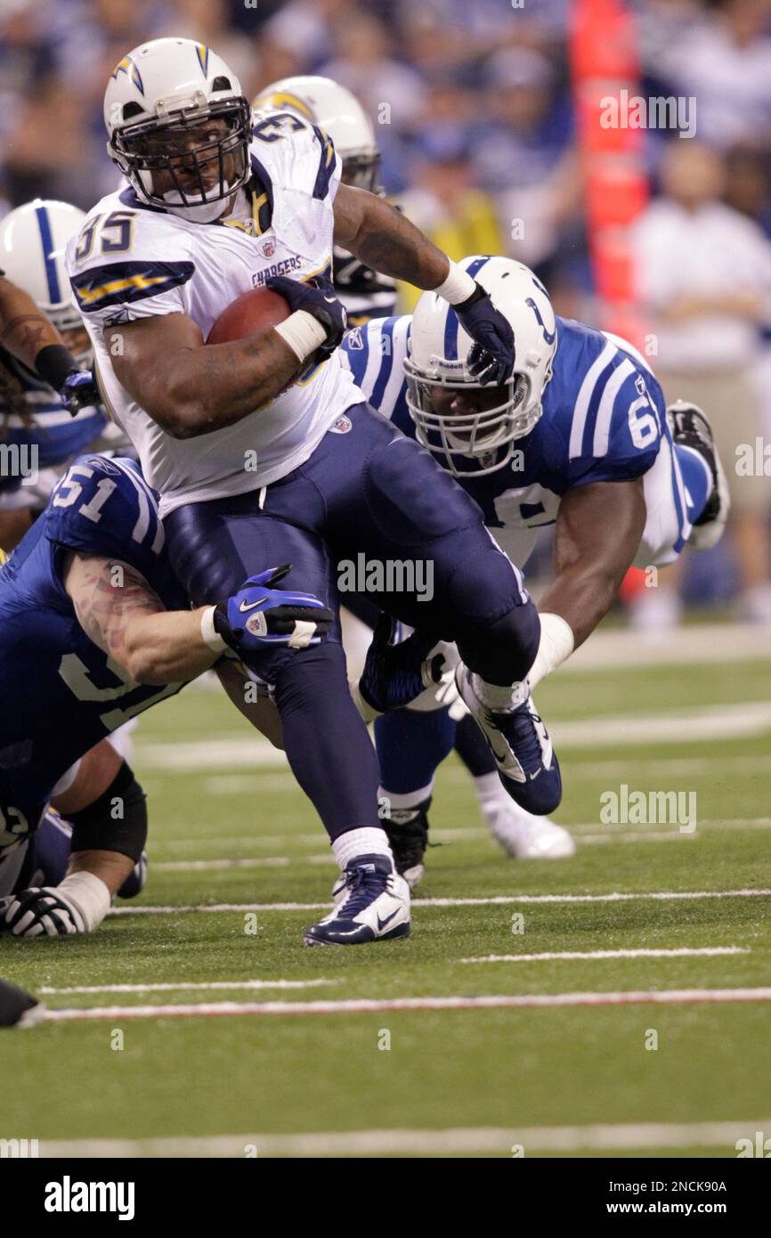 San Diego Chargers fullback Mike Tolbert (35) in action during an NFL ...