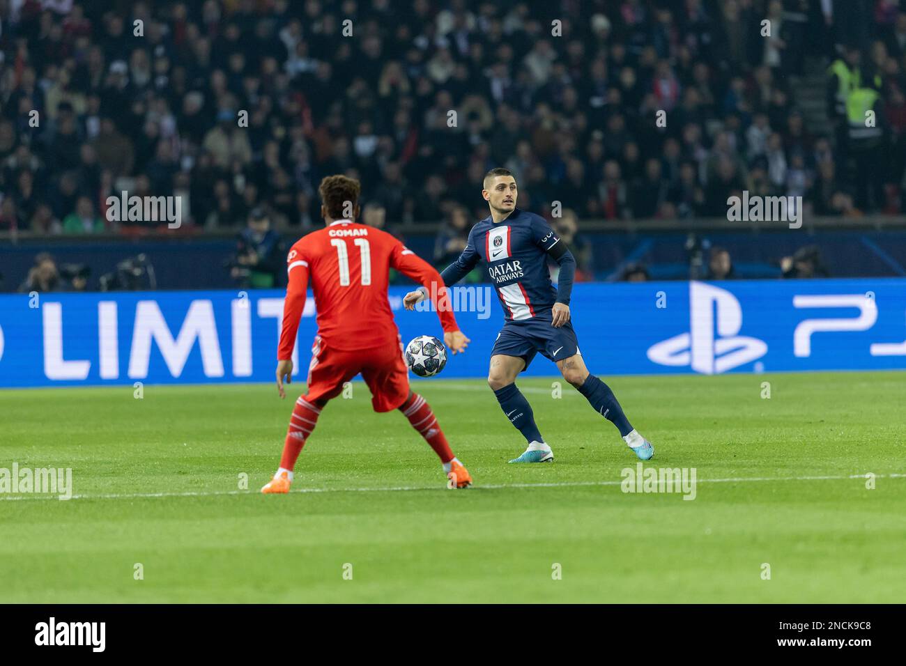 (C) Denis TRASFI / MAXPPP - à Boulogne-Billancourt au Parc des Princes ...