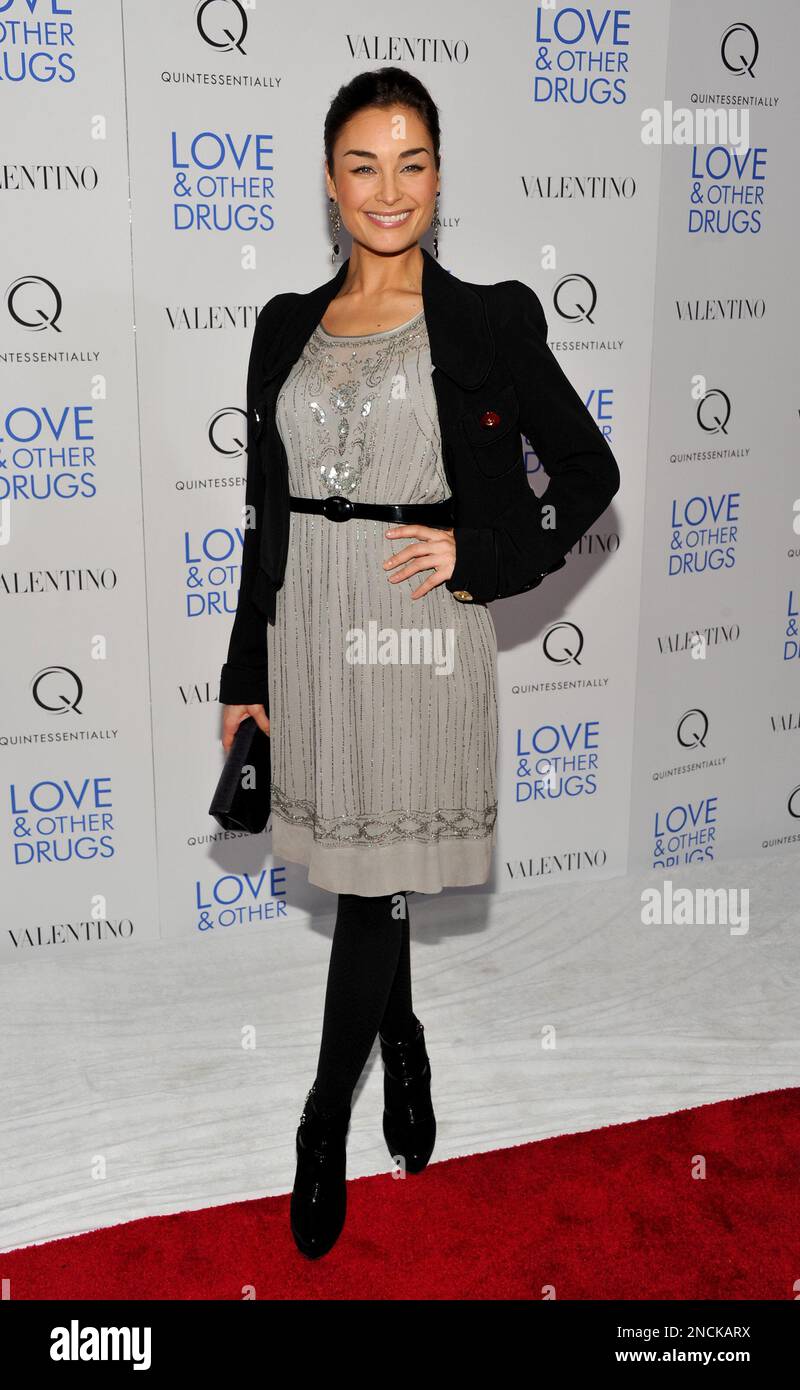 Ewa Da Cruz attends the premiere of 'Love and Other Drugs' at the ...