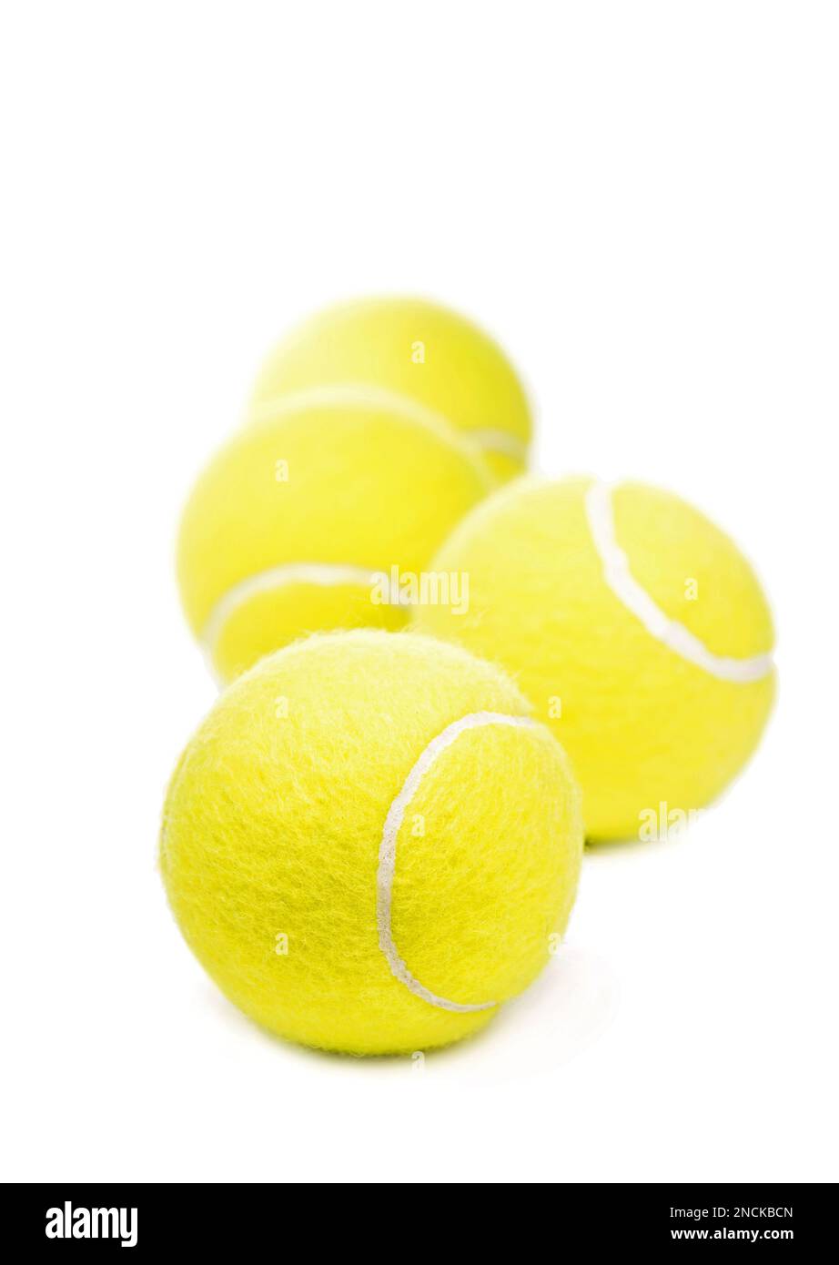 tennis ball isolated on white background Stock Photo - Alamy