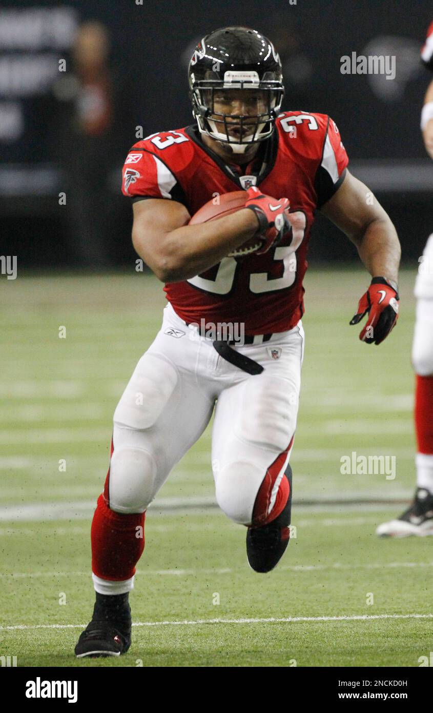 Atlanta Falcons running back Michael Turner (33) is shown during an NFL ...