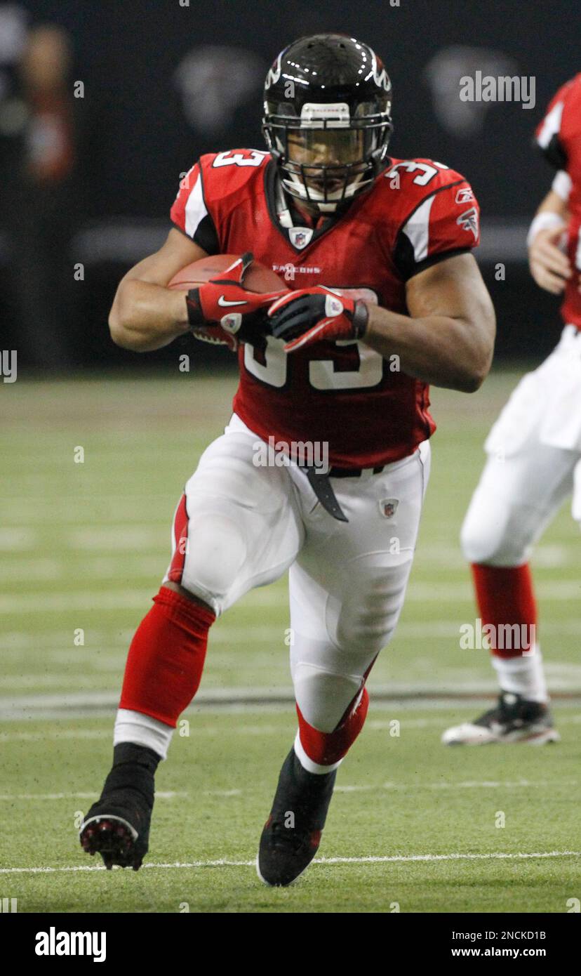 Atlanta Falcons running back Michael Turner (33) is shown during an NFL ...