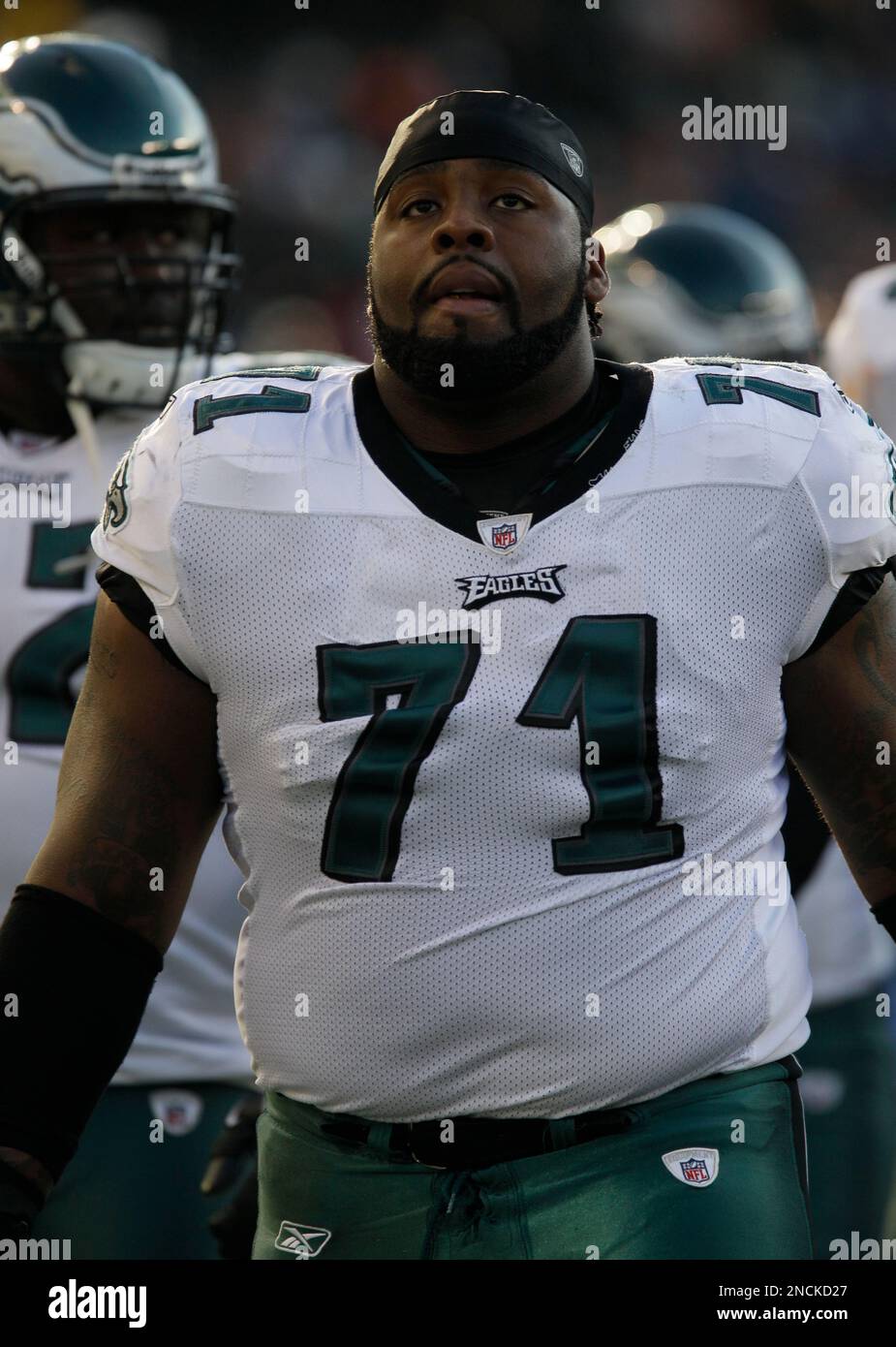 Philadelphia Eagles offensive tackle Jason Peters (71) is seen before ...