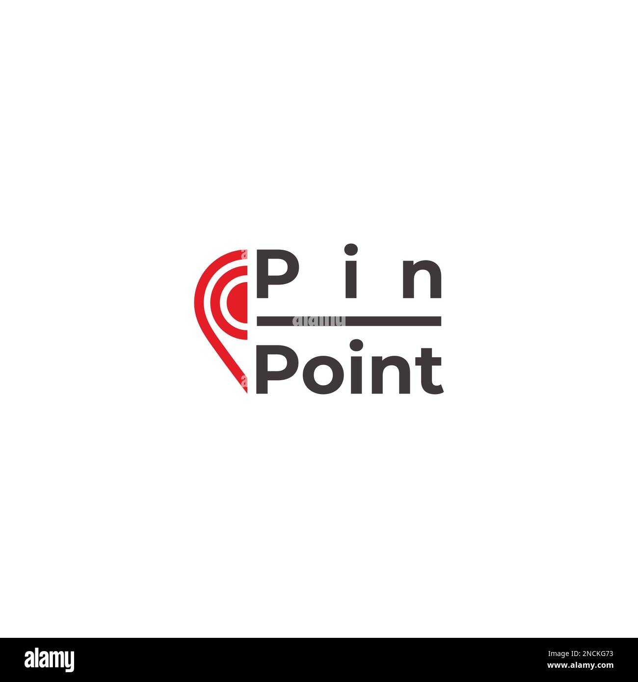 pin point location symbol logo vector Stock Vector Image & Art - Alamy