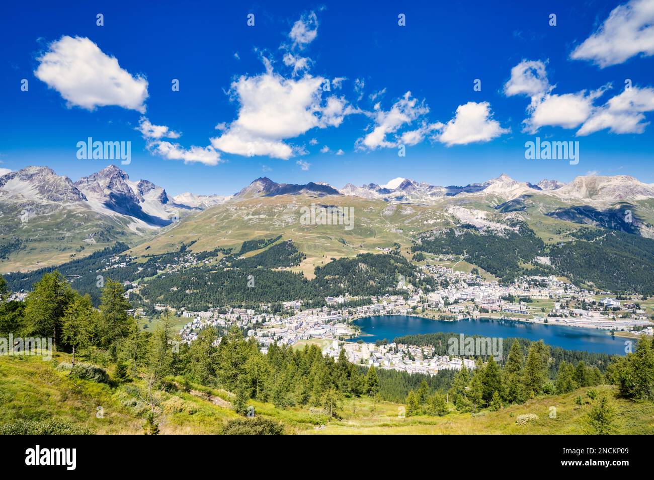 Sankt moritz panorama hi-res stock photography and images - Alamy