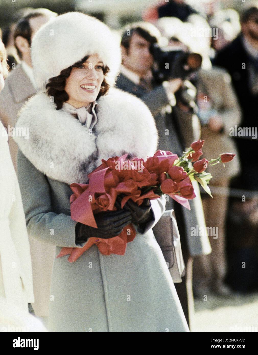 Mrs. Margaret Trudeau, wife of Canada’s Prime Minister Pierre Trudeau ...