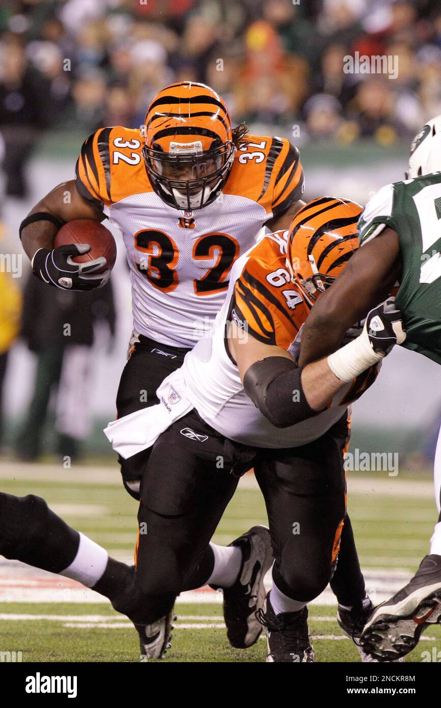 Cincinnati Bengals running back Cedric Benson (32) rushes with the ball ...