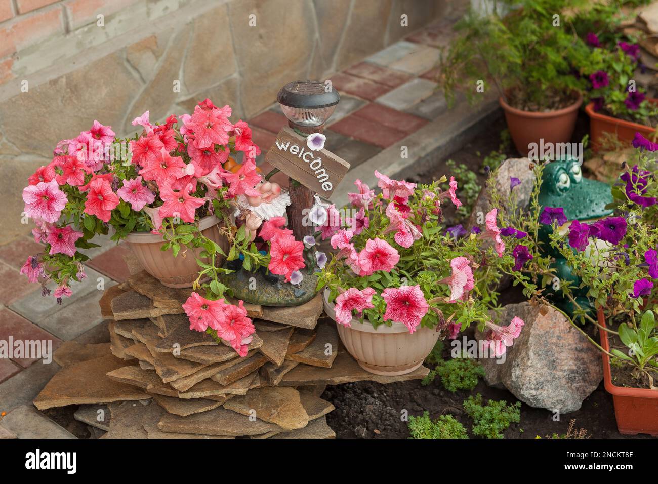 Flower slide hi-res stock photography and images - Alamy