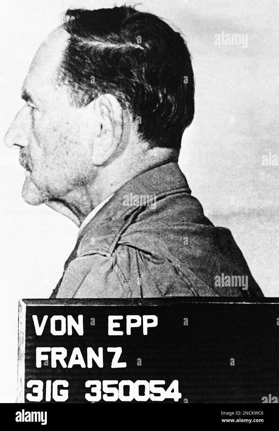 Leader of the National Socialist Movement Franz Ritter von Epp, shown ...
