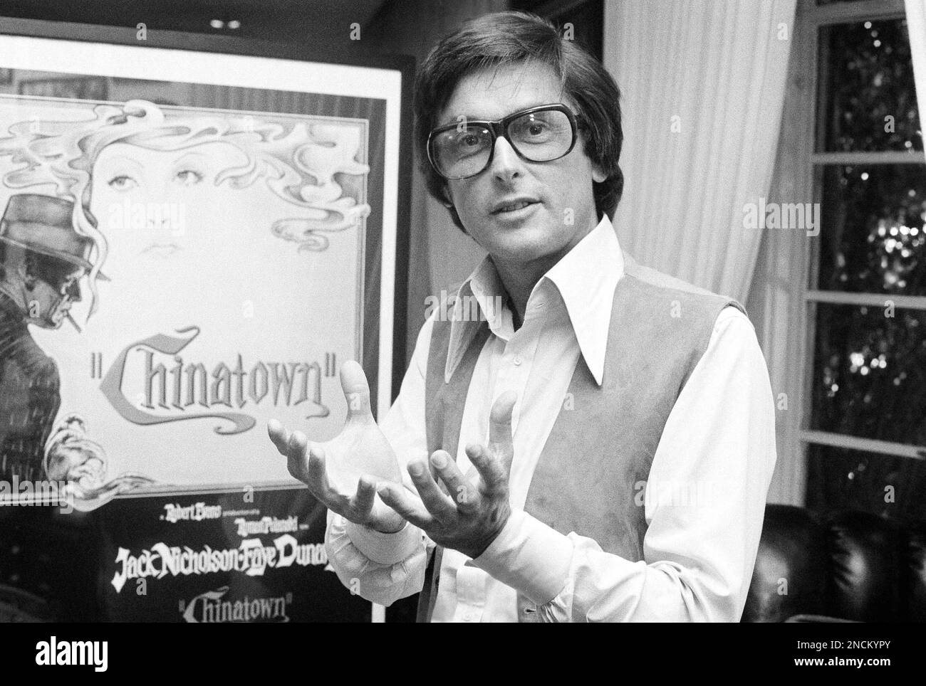 Paramount Pictures production chief Robert Evans talks about his film ...