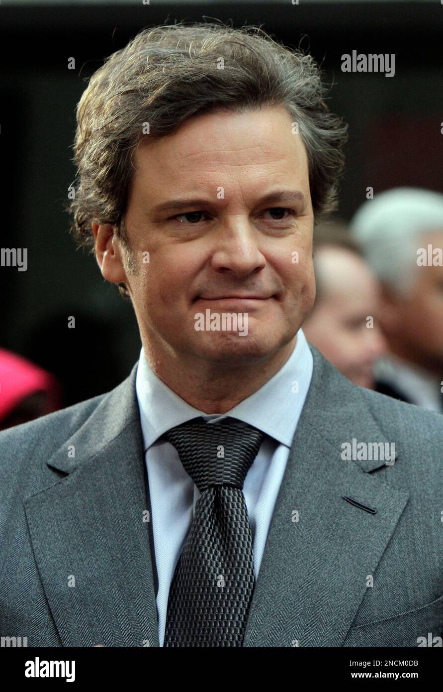 Actor Colin Firth appears on the NBC "Today" television program in New ...