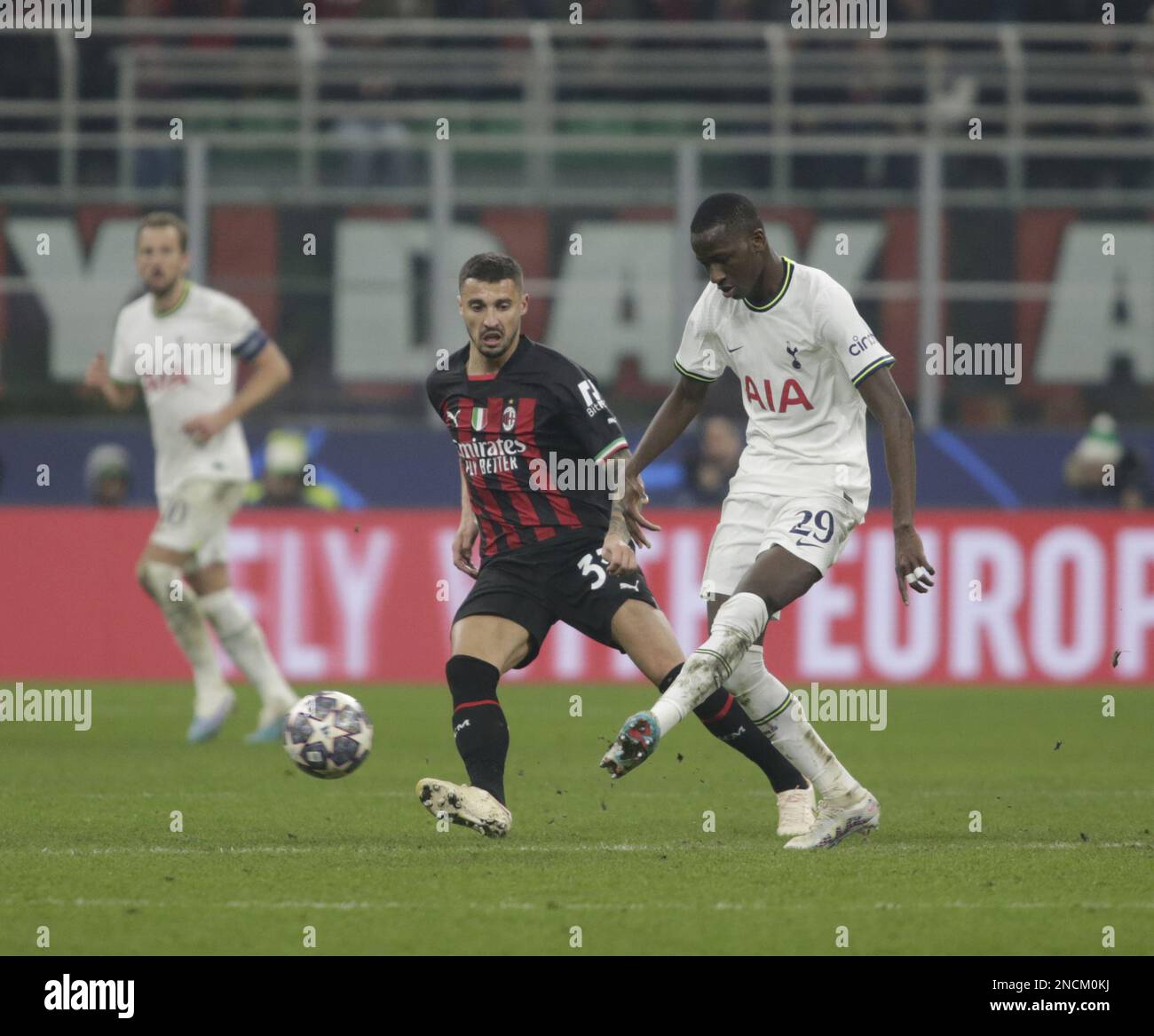 Milan, Italy. 14th Feb, 2023. Pape Matar Sarr of Tottenham Hotspur ...