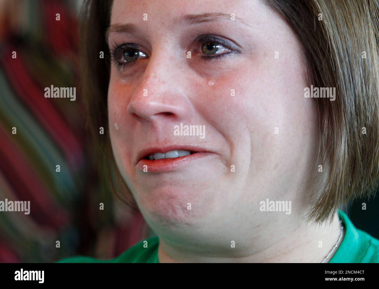 In this Nov. 11, 2010 photo, Courtney Kemp, 27, widow of Roy Wyatt Kemp ...