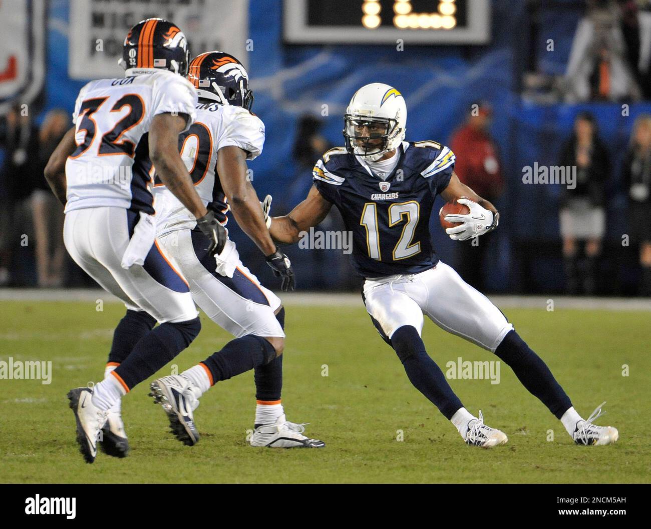 San Diego Chargers wide receiver Patrick Crayton plays during an NFL ...