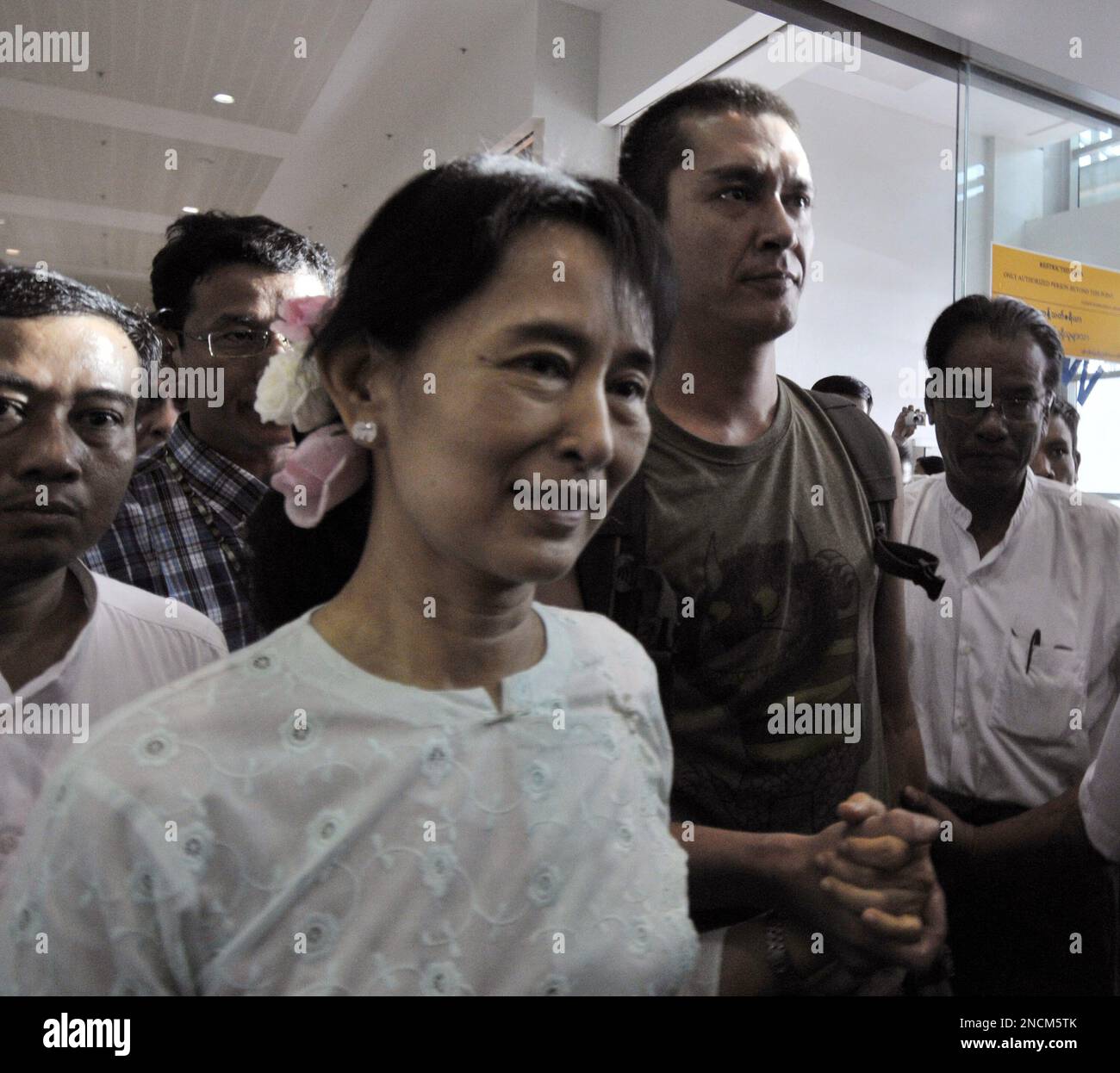 Aung San Suu Kyi Sons Reunited