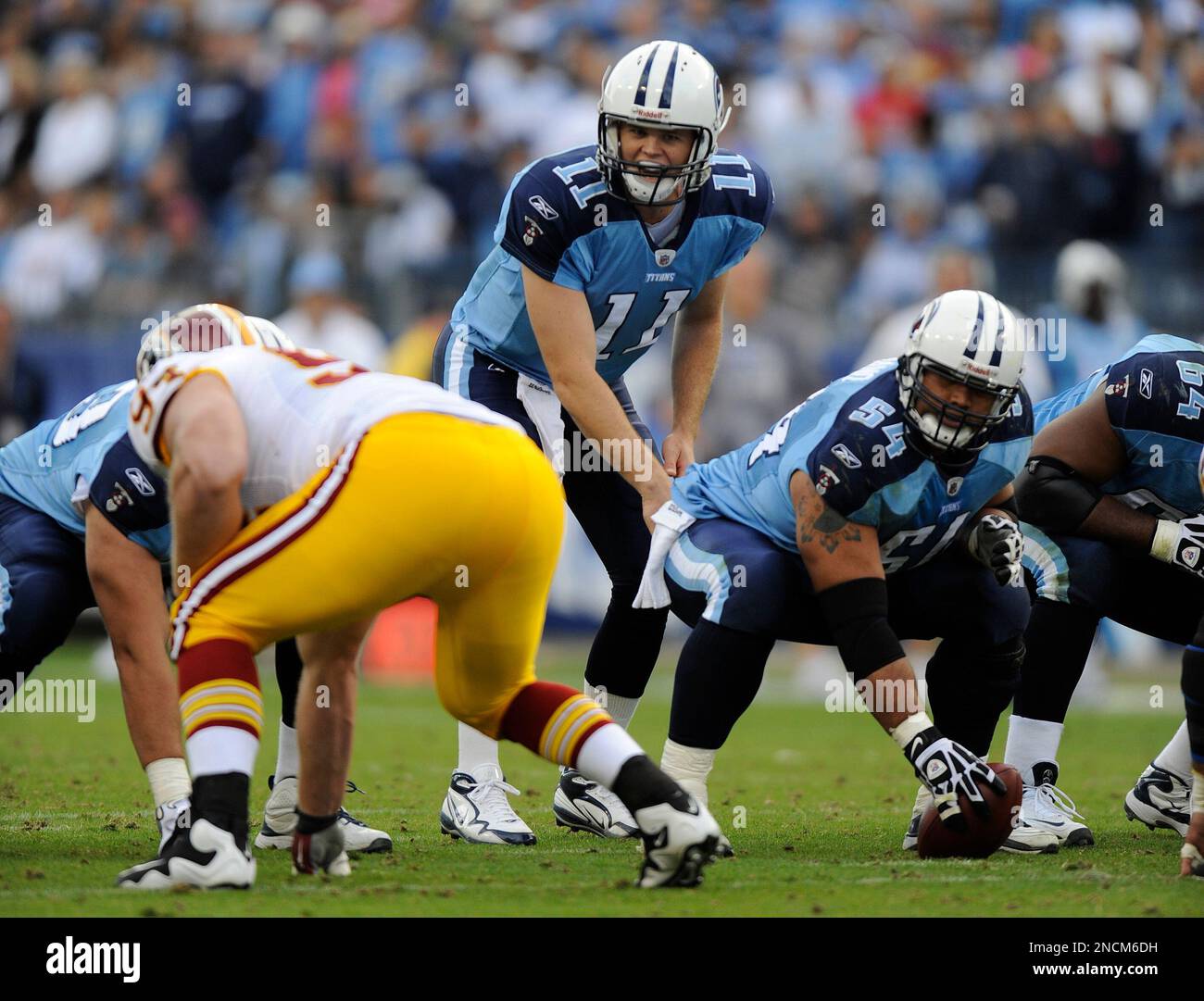 This Nov. 21, 2010 photo shows Tennessee Titans quarterback Rusty Smith ...