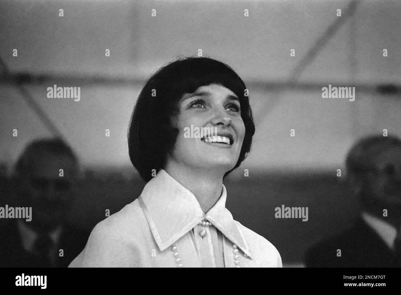Mrs. Margaret Trudeau, wife of Canadian Prime Minister, presided over ...