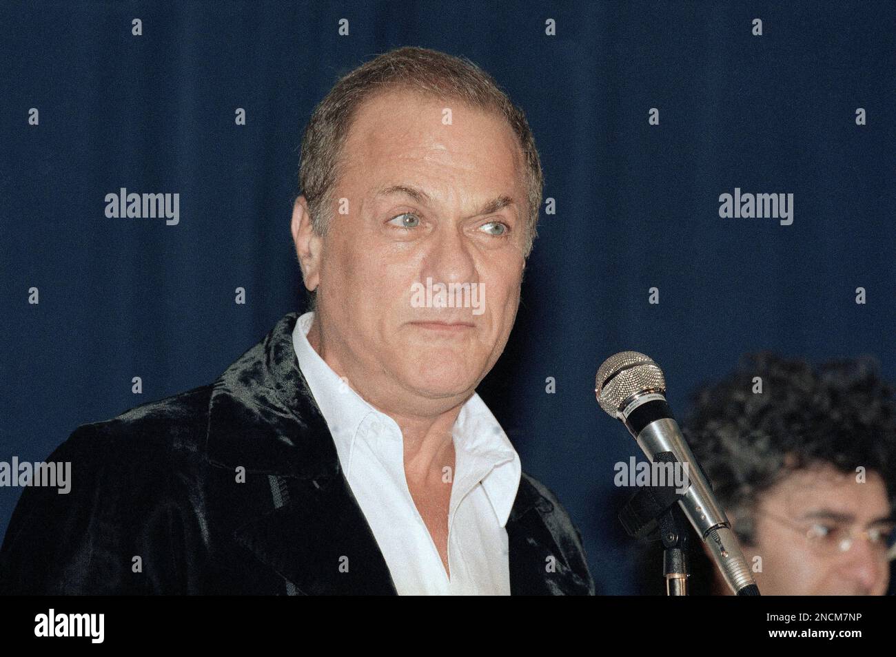 US actor Tony Curtis at the presentation of the British movie “Where is ...