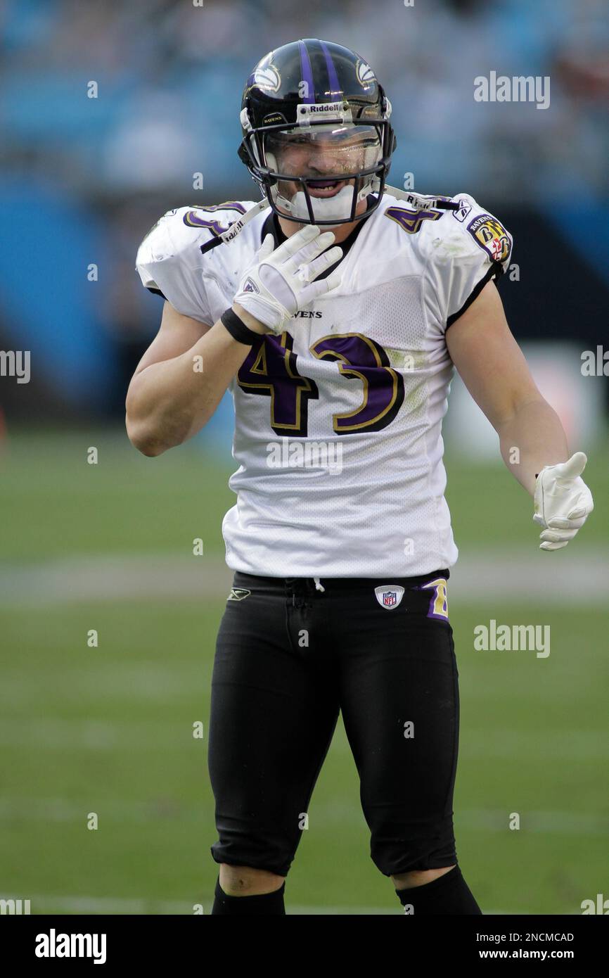 Baltimore Ravens safety Haruki Nakamura (43) during the second half of ...