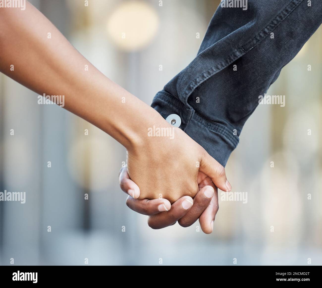 Closeup, hands and couple with marriage, support and love for ...