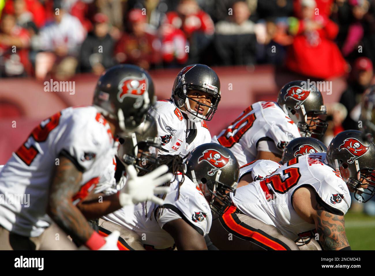 Tampa Bay Buccaneers quarterback Josh Freeman (5) in action during the ...