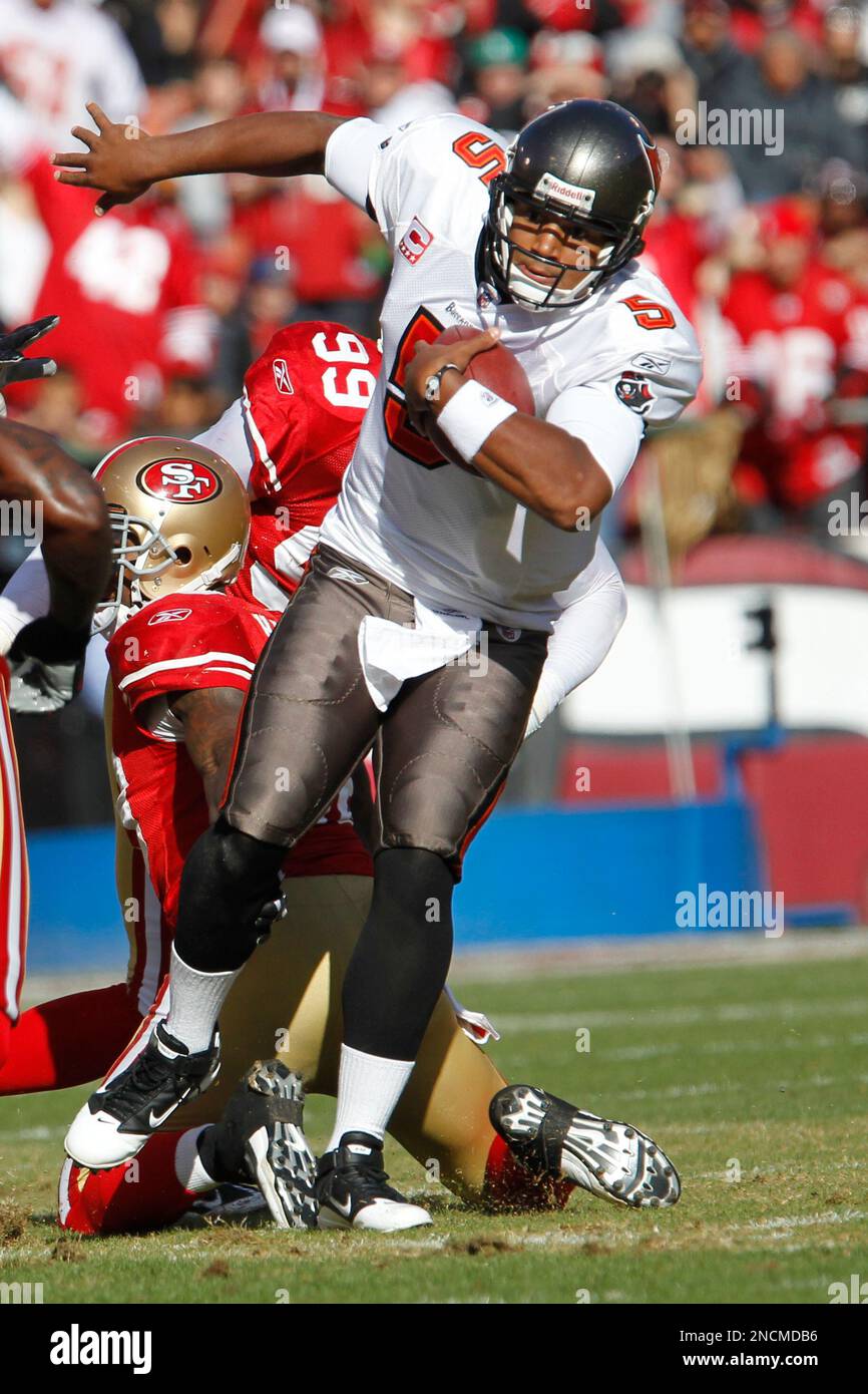 Tampa Bay Buccaneers quarterback Josh Freeman (5) in action during the ...