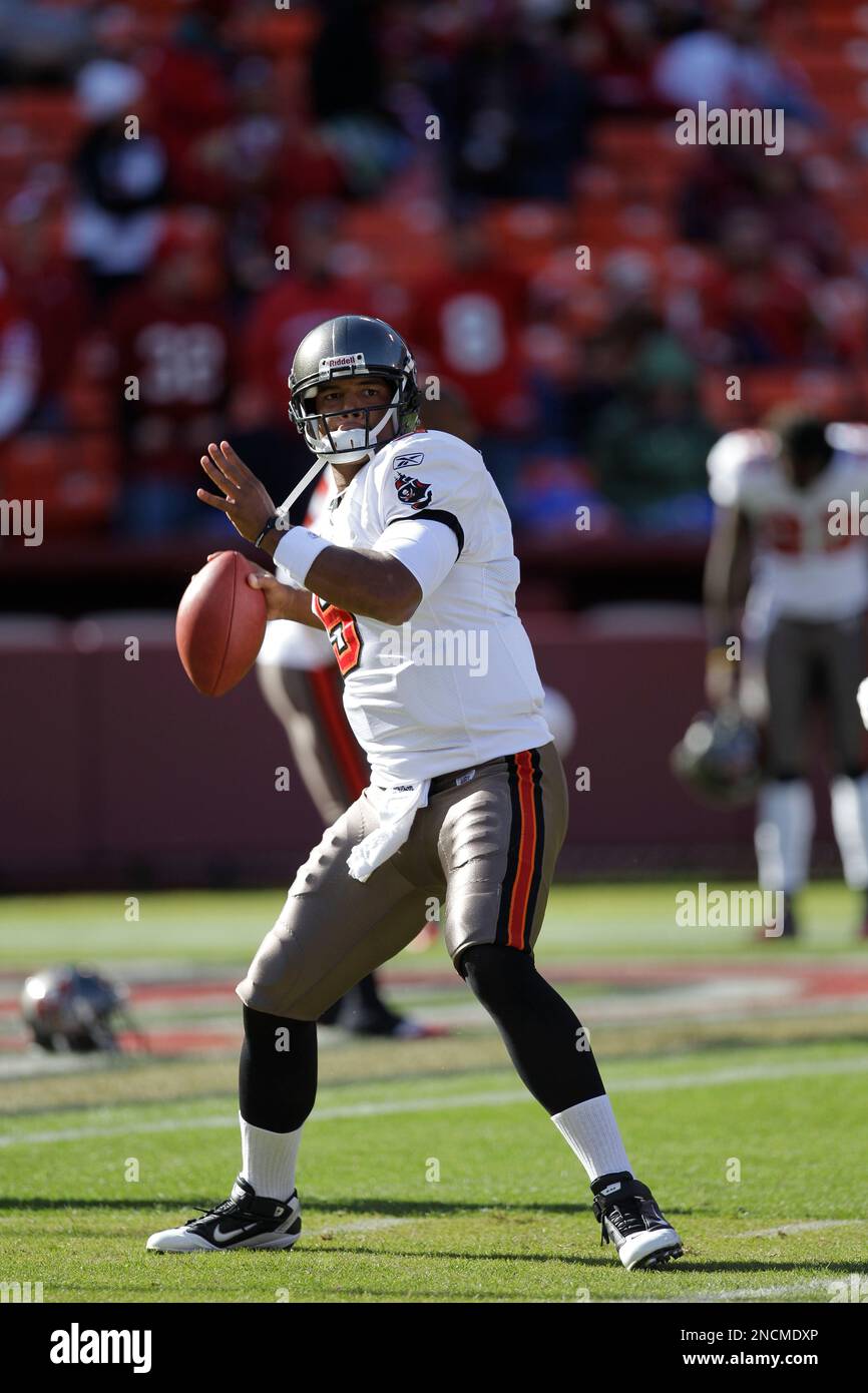 Tampa Bay Buccaneers quarterback Josh Freeman (5) before an NFL ...