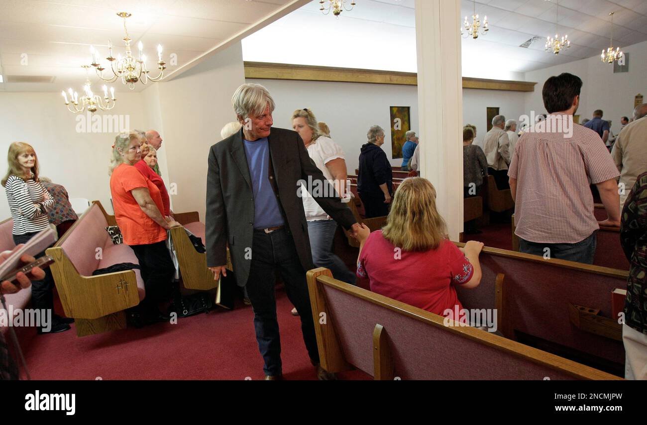 In this Wednesday, Oct. 6, 2010 photo, Rick Stanley, Elvis Presley's ...