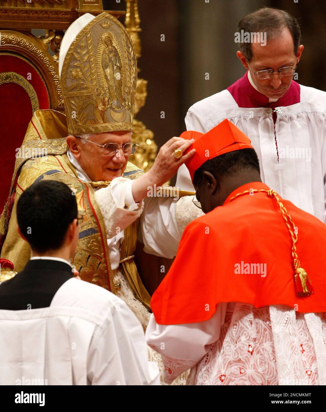 Newly-elevated Cardinal Laurent Monsengwo Pasinya, of the Democratic ...