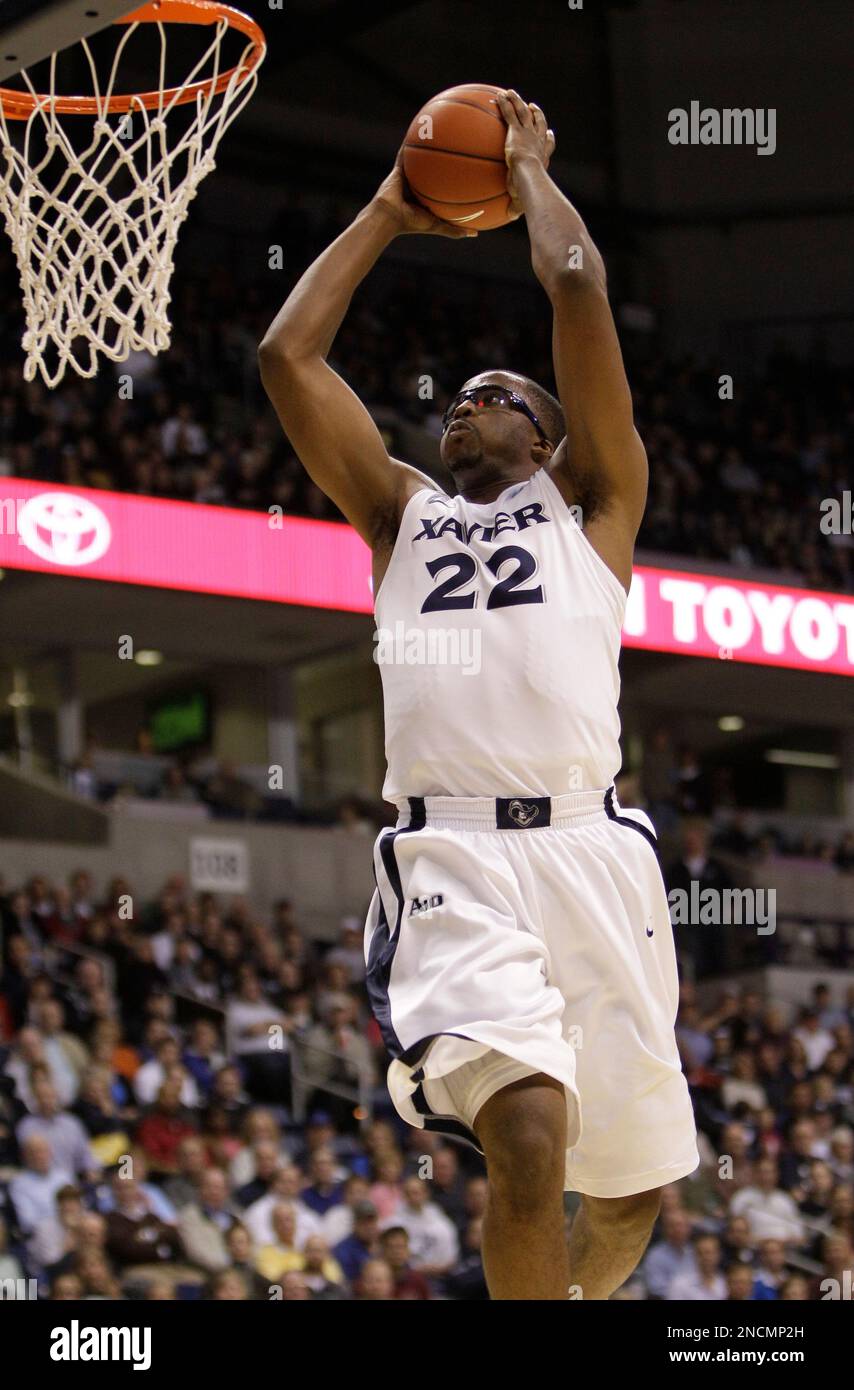 Xavier forward Jamel McLean (22) in action against IPFW during an NCAA ...