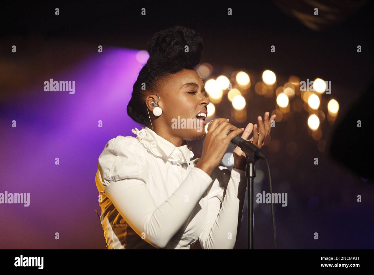 In this image released by Fuse, Janelle Monae appears on a new episode ...
