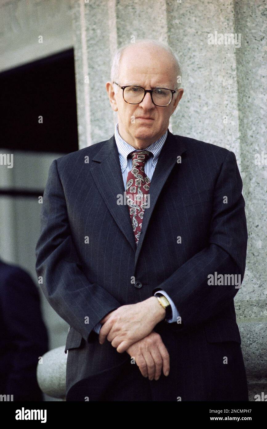 Sidney Zion poses for a photograph New York City Nov. 22, 1994. The ...