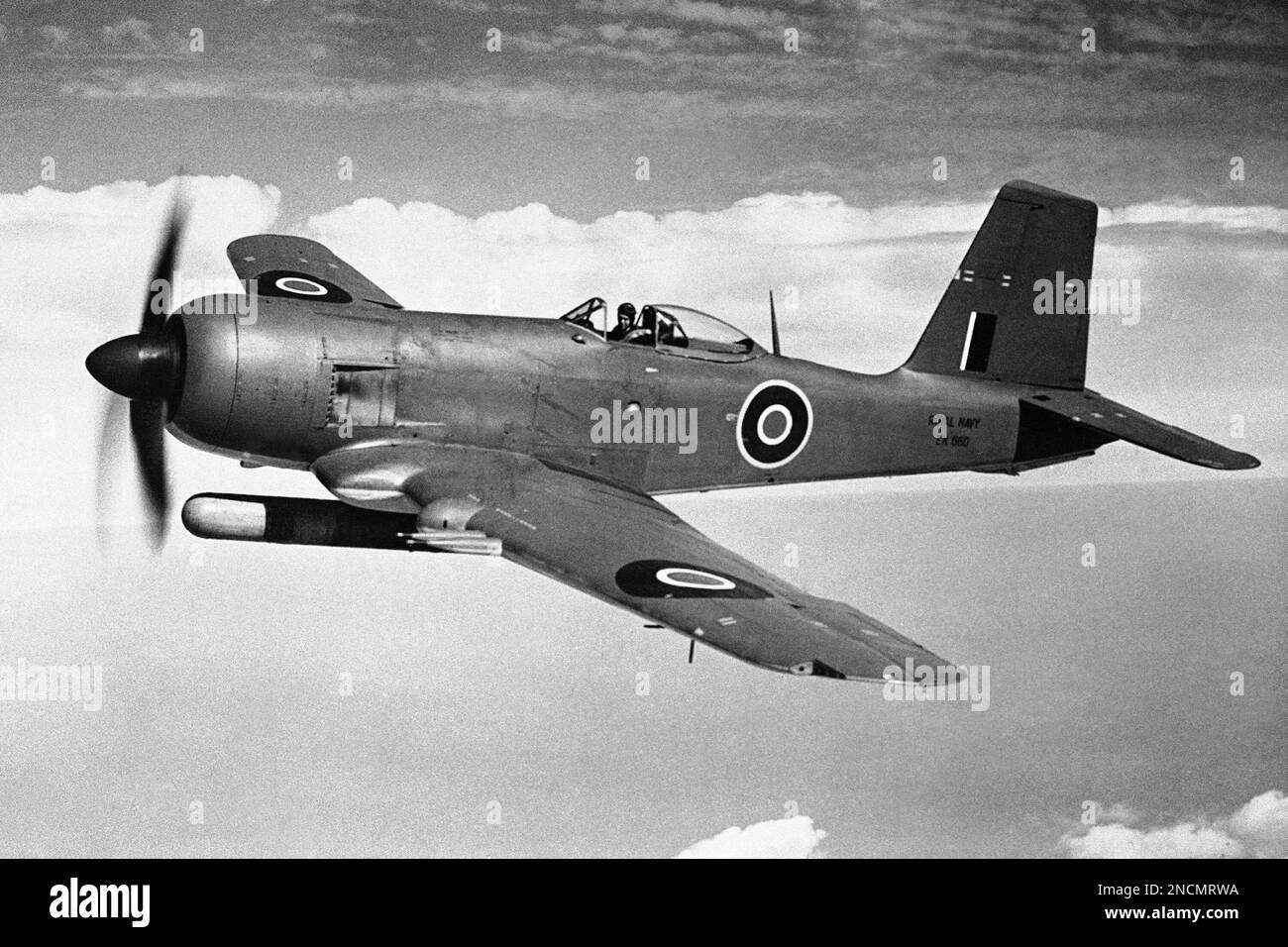 Latest aircraft to come off the secret list is Blackburn Firebrand IV ...