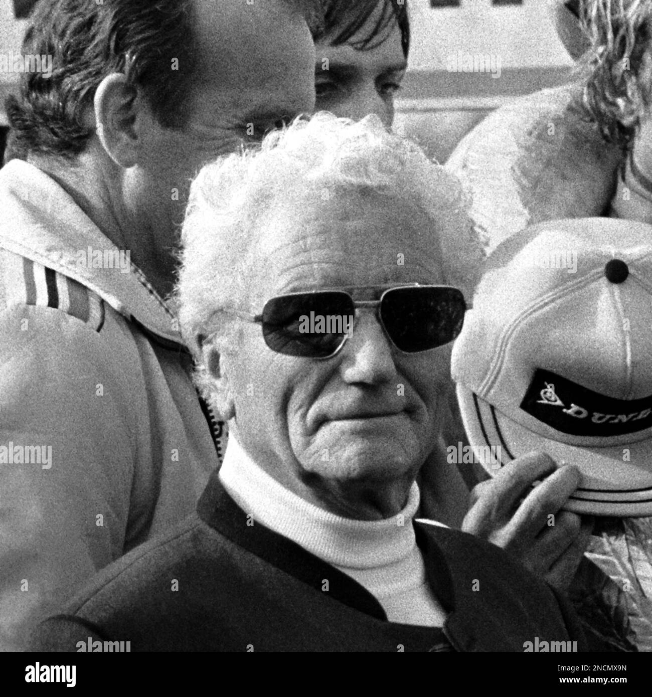 Portrait of Manfred von Brauchitsch, former German racing driver, who ...