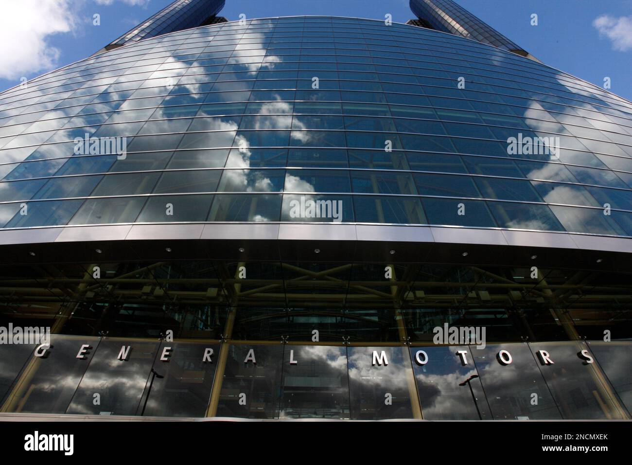 General Motors headquarters are shown in Detroit, Thursday, Nov. 18 ...