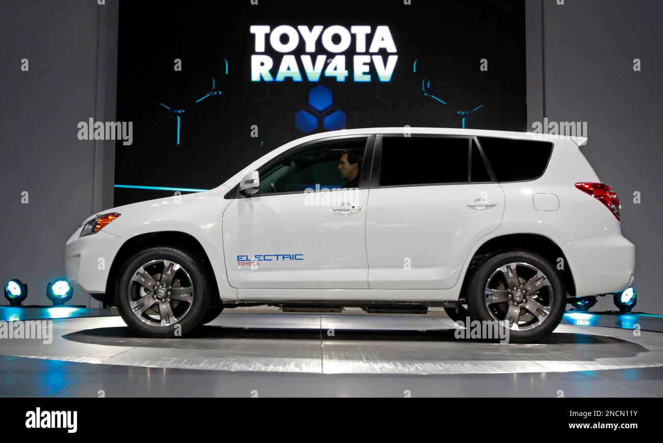The Toyota Rav-4 Electric makes its world debut at the LA Auto Show ...