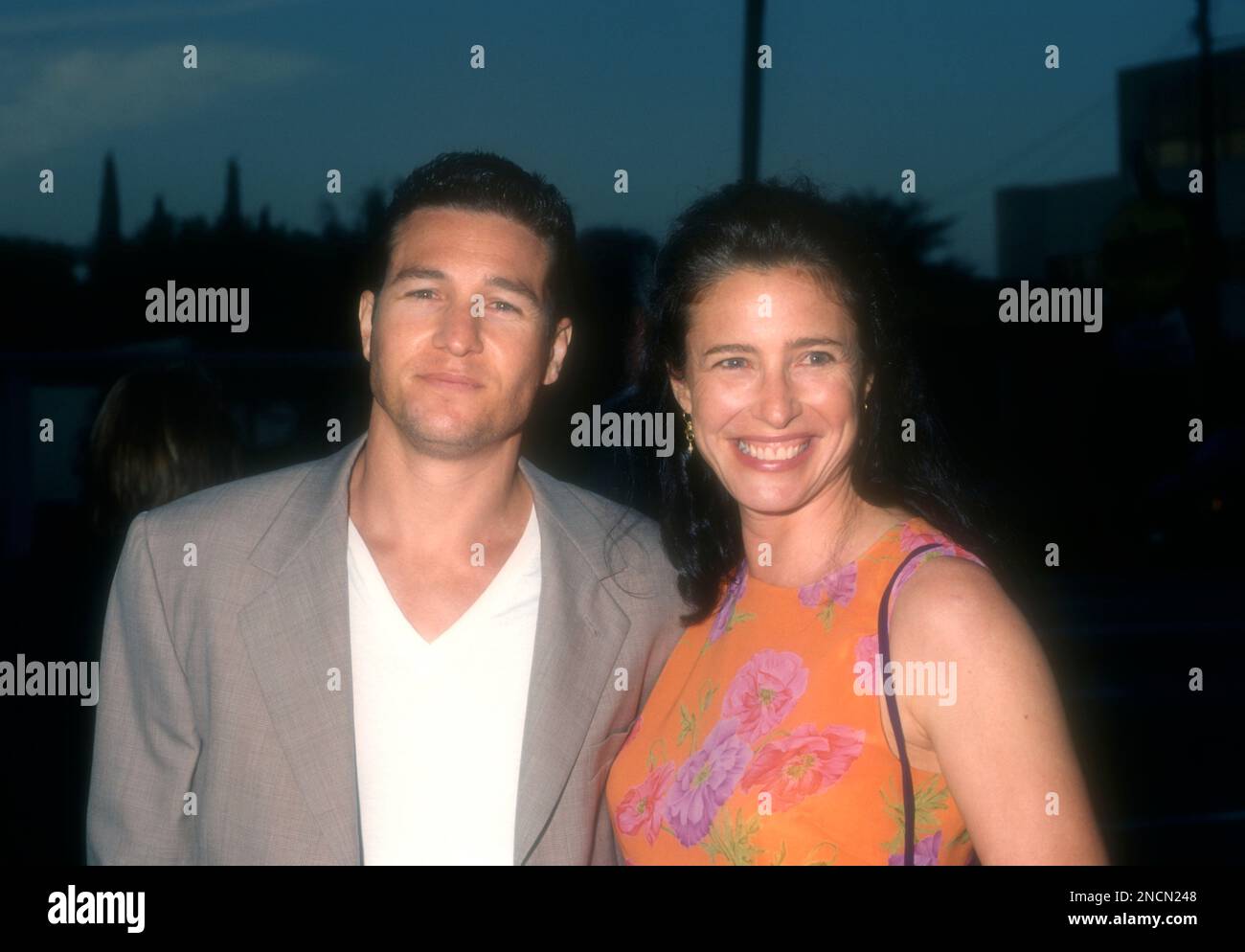 Beverly Hills, California, USA 19th June 1996 Actress Mimi Rogers and ...