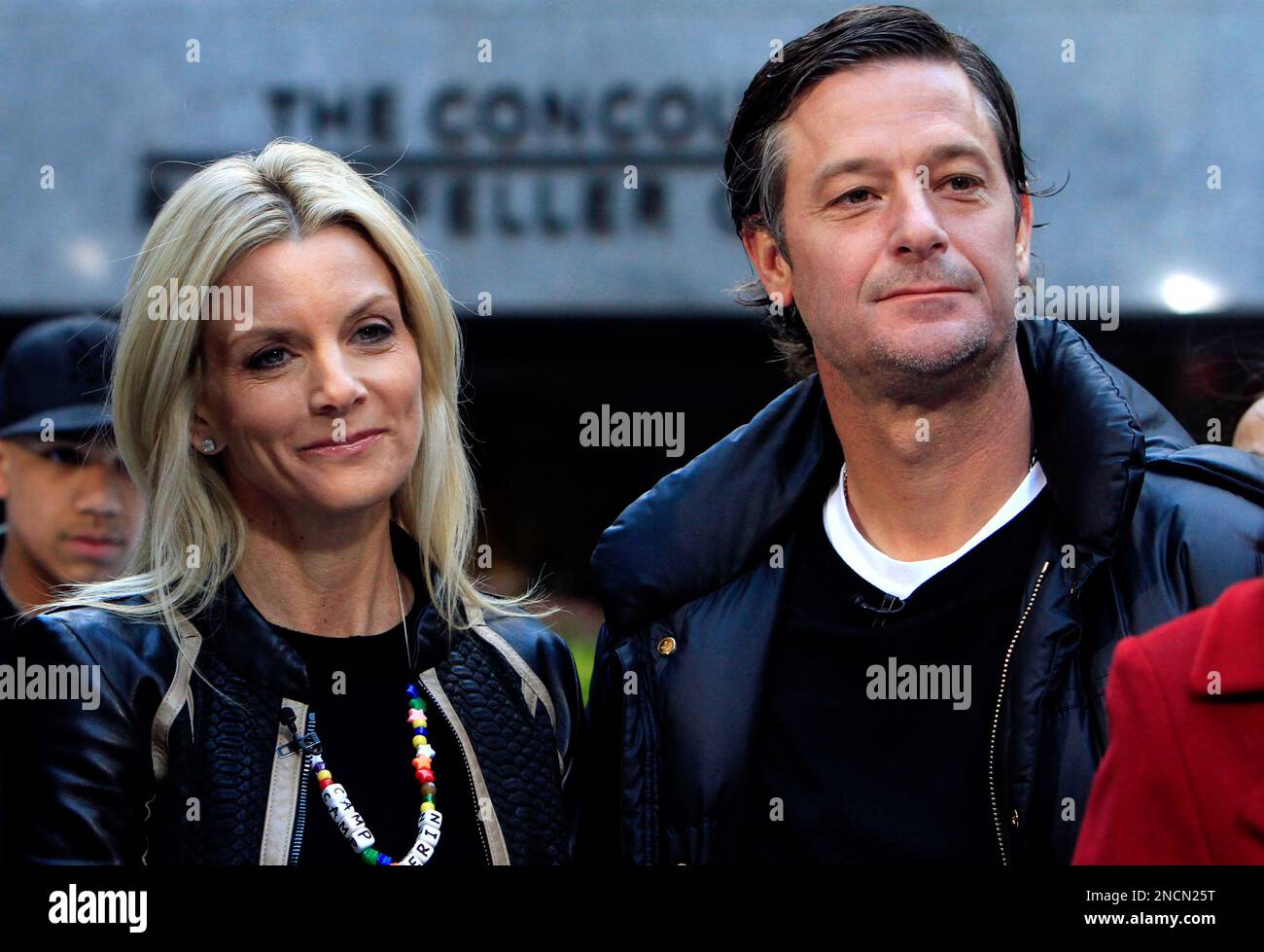 Jamie Moyer, Philadelphia Phillies pitcher, and his wife Karen, appear ...