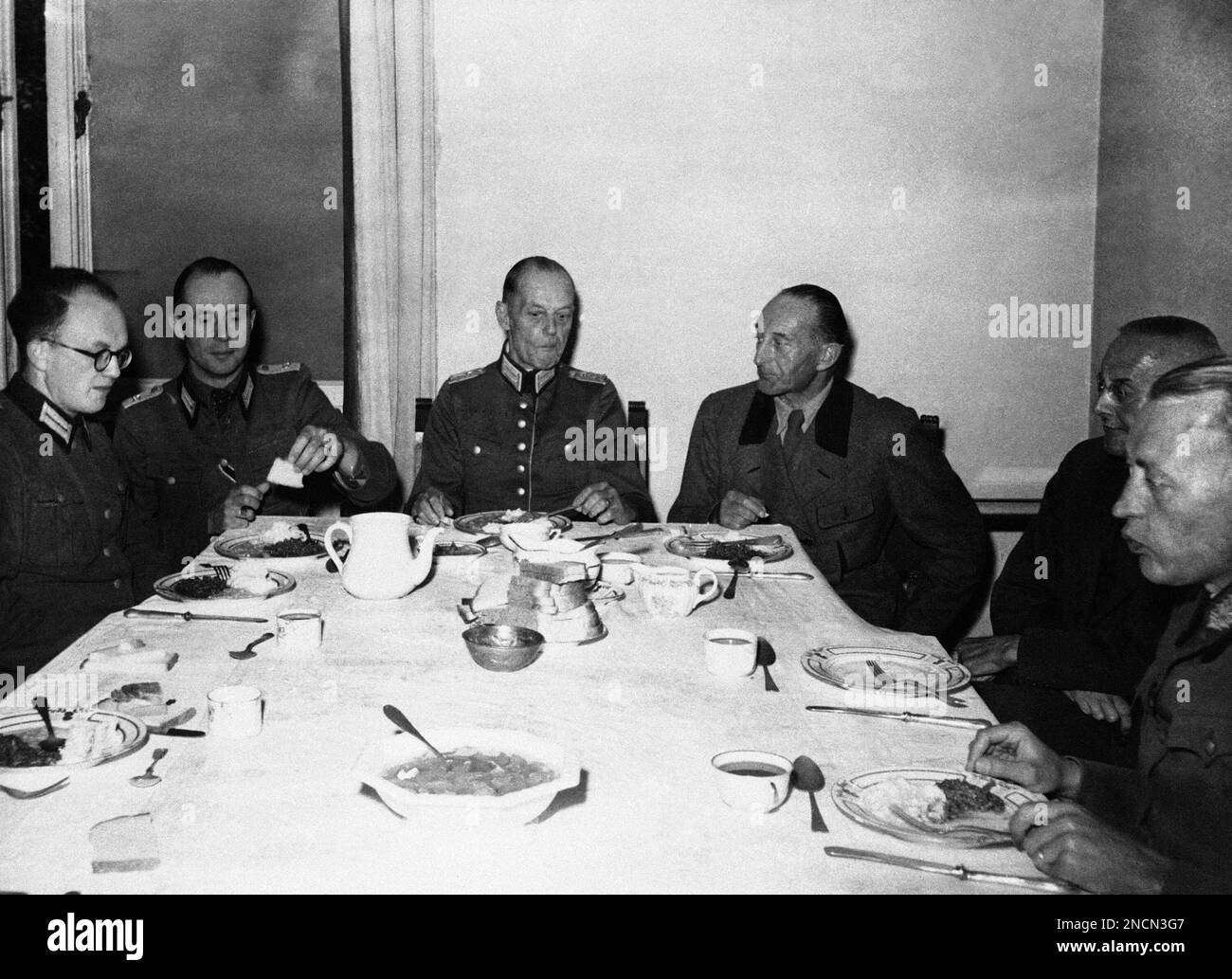 Before the trial of Axis War Criminals takes place at Nuremberg ...