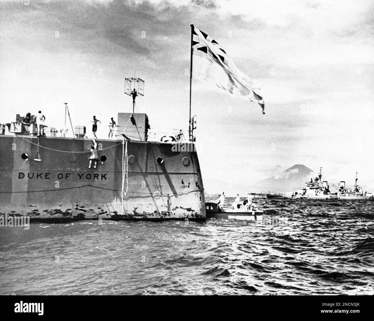 The Allied navies are massing for the great surrender, the exact time ...