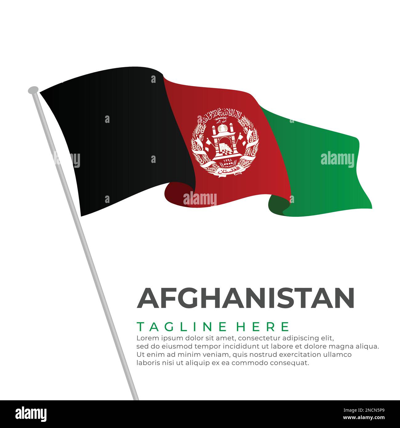 Afghanistan flag wallpaper hi-res stock photography and images - Alamy