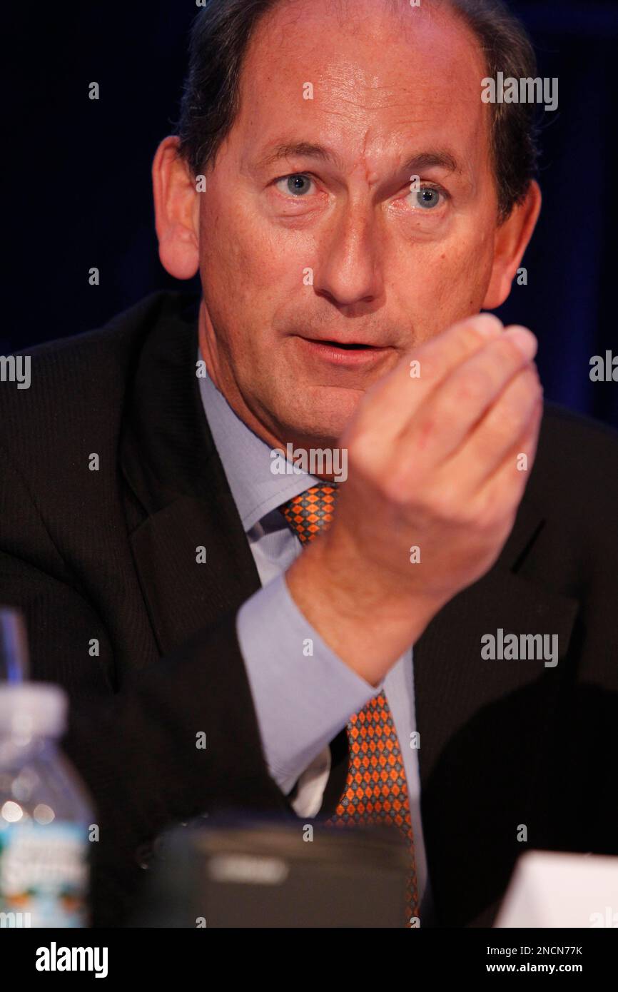 Nestle CEO Paul Bulcke in New York, Friday, Oct. 22, 2010. (AP Photo ...