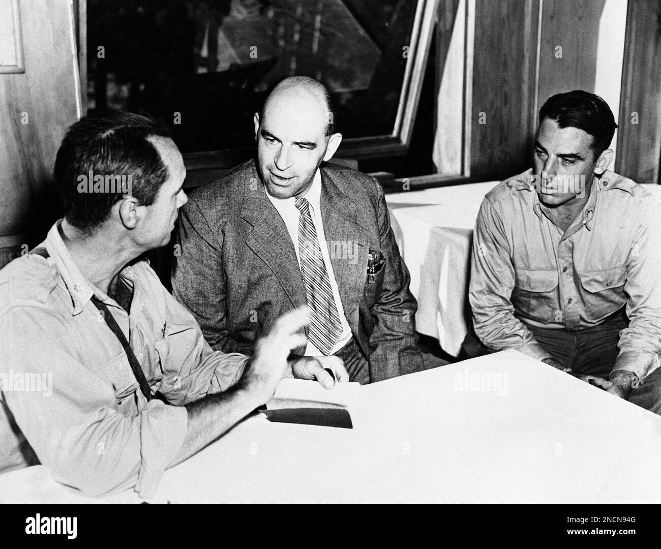 A tip given to three American war corresponded by the Japanese secret ...