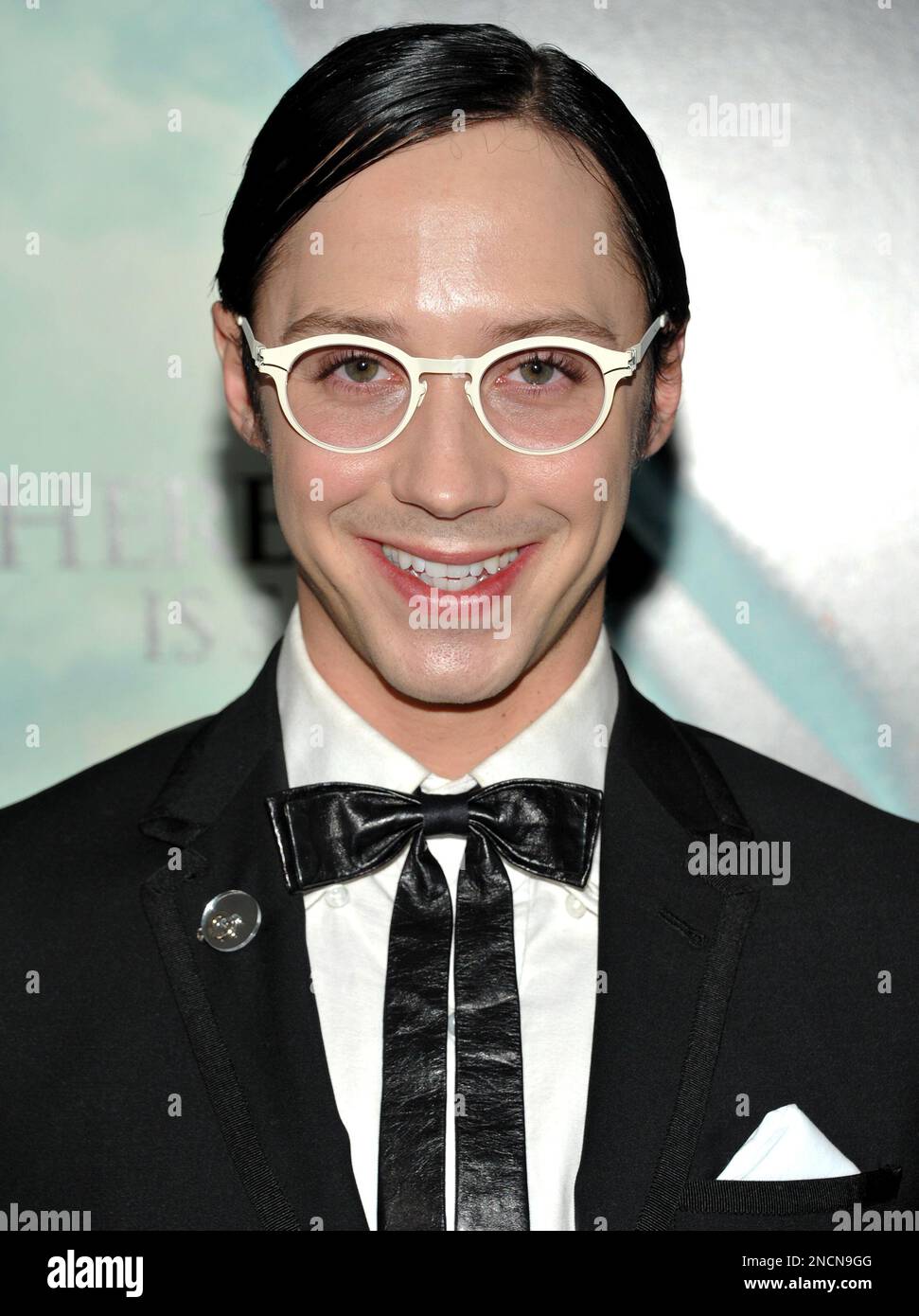 Figure skater Johnny Weir attends the premiere of 'Harry Potter and the ...